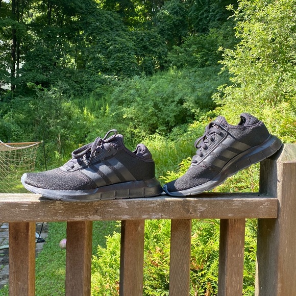adidas | Shoes | Adidas All Black Sneakers | Poshmark
